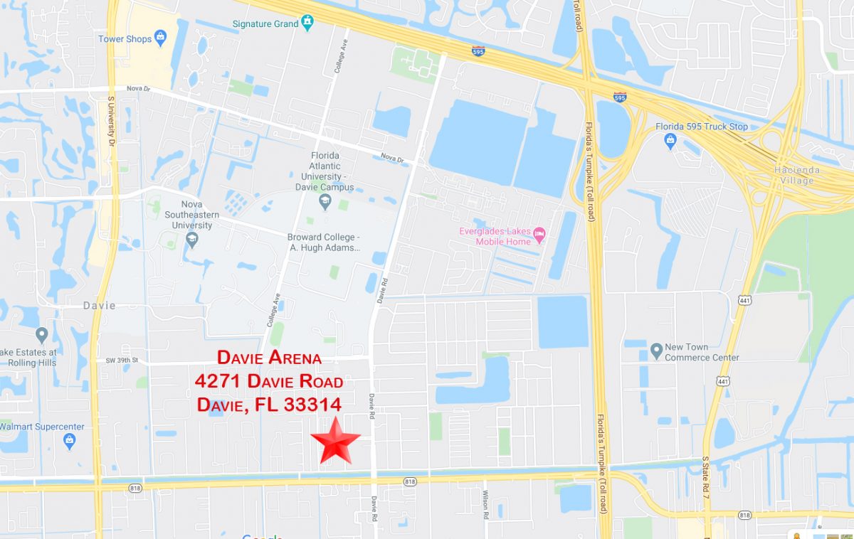 Arena Location – Davie Pro Rodeo, LLC