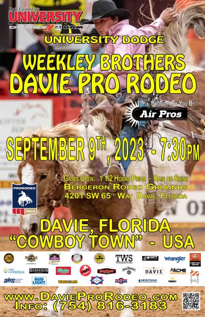 Davie Pro Rodeo, LLC – "Cowboy Town" – Davie, Florida