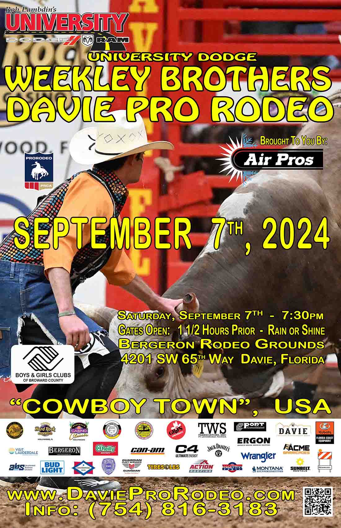 Davie Pro Rodeo, LLC – "Cowboy Town" – Davie, Florida