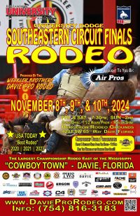 Davie Pro Rodeo, LLC – "Cowboy Town" – Davie, Florida