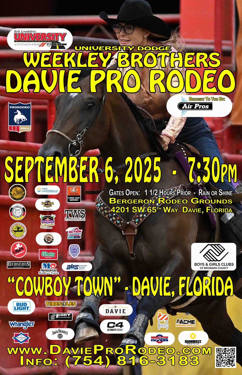 Davie Pro Rodeo, LLC – "Cowboy Town" – Davie, Florida